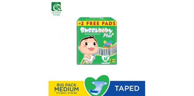 Sweet Baby Plus Big Pack Medium 32 + 2 FREE Pads