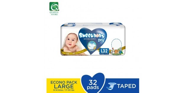 Sweetbaby Dry Econo Pack Large 32 Pads