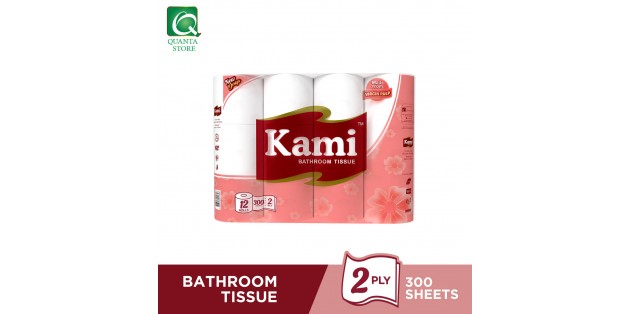 Kami Bathroom Tissue 2 Ply 12 Rolls